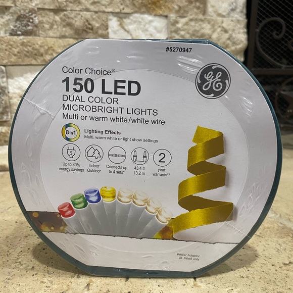 GE | Holiday | Ge Color Choice 5 Ct 434ft Multifunction Color Changing ...